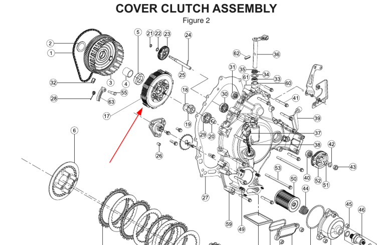 TVS King Center Clutch Assembly Genuine TVS Part G4070010 | ₱2,576