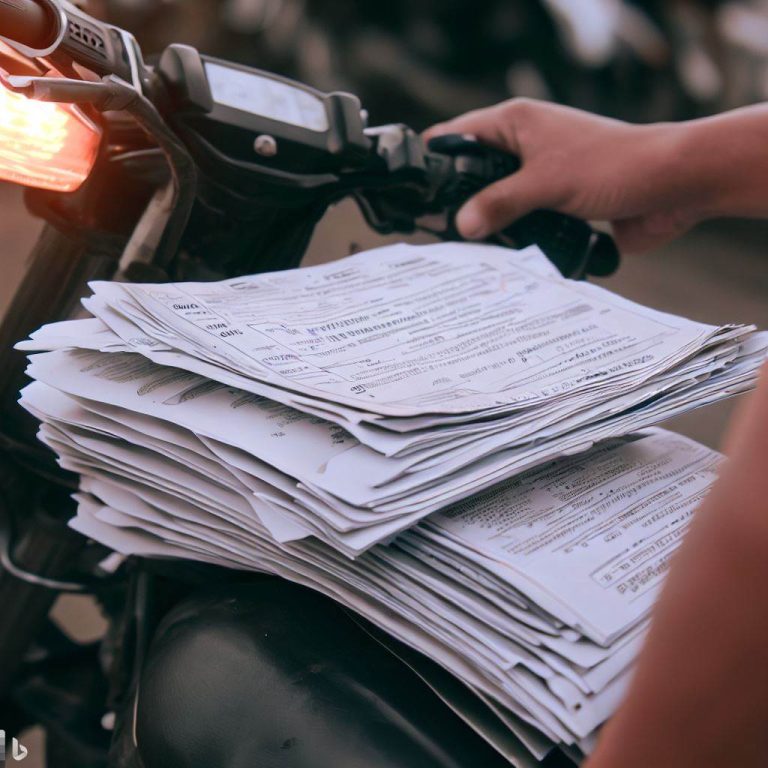 How to get your OR/CR in 7 Days for your New Motorcycle or Three ...